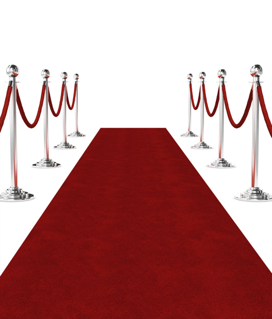 Aisle Runner 3'X50' Red – The Tent Merchant Event Rentals Inc.