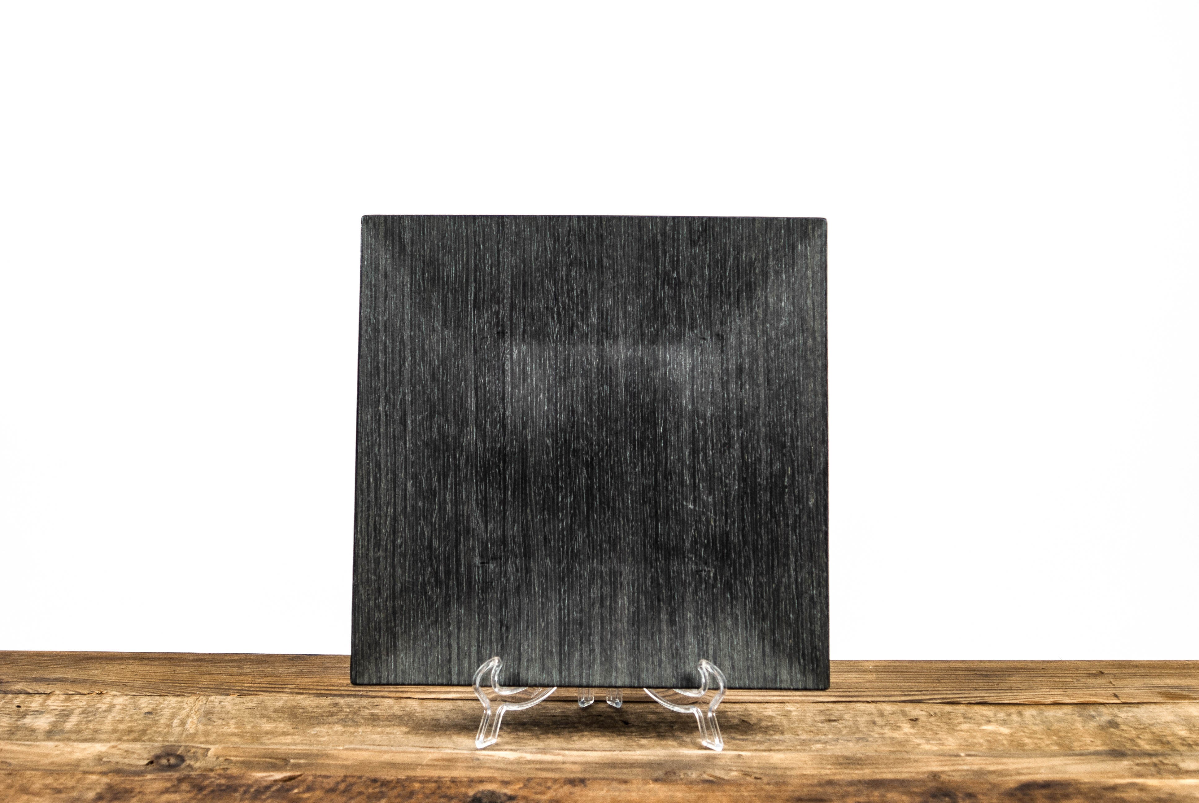 Ash Wood Square Charger – The Tent Merchant Event Rentals Inc.